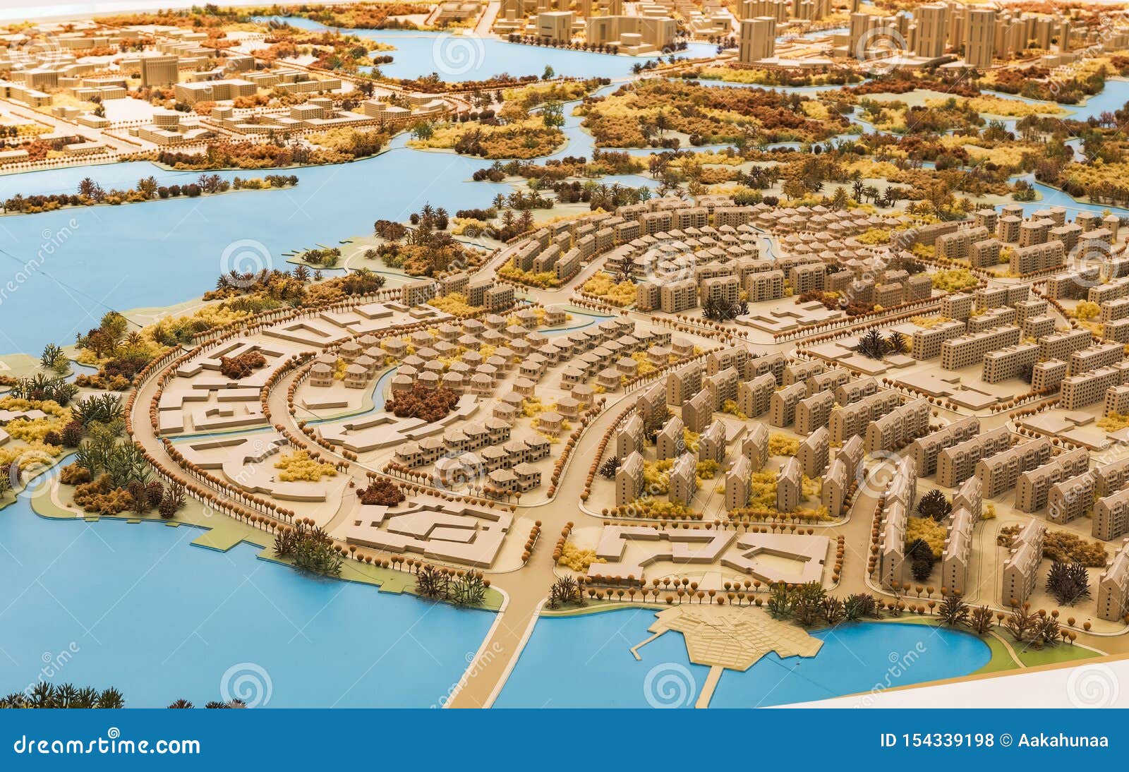 City model stock photo. Image of road, view, scenery - 154339198