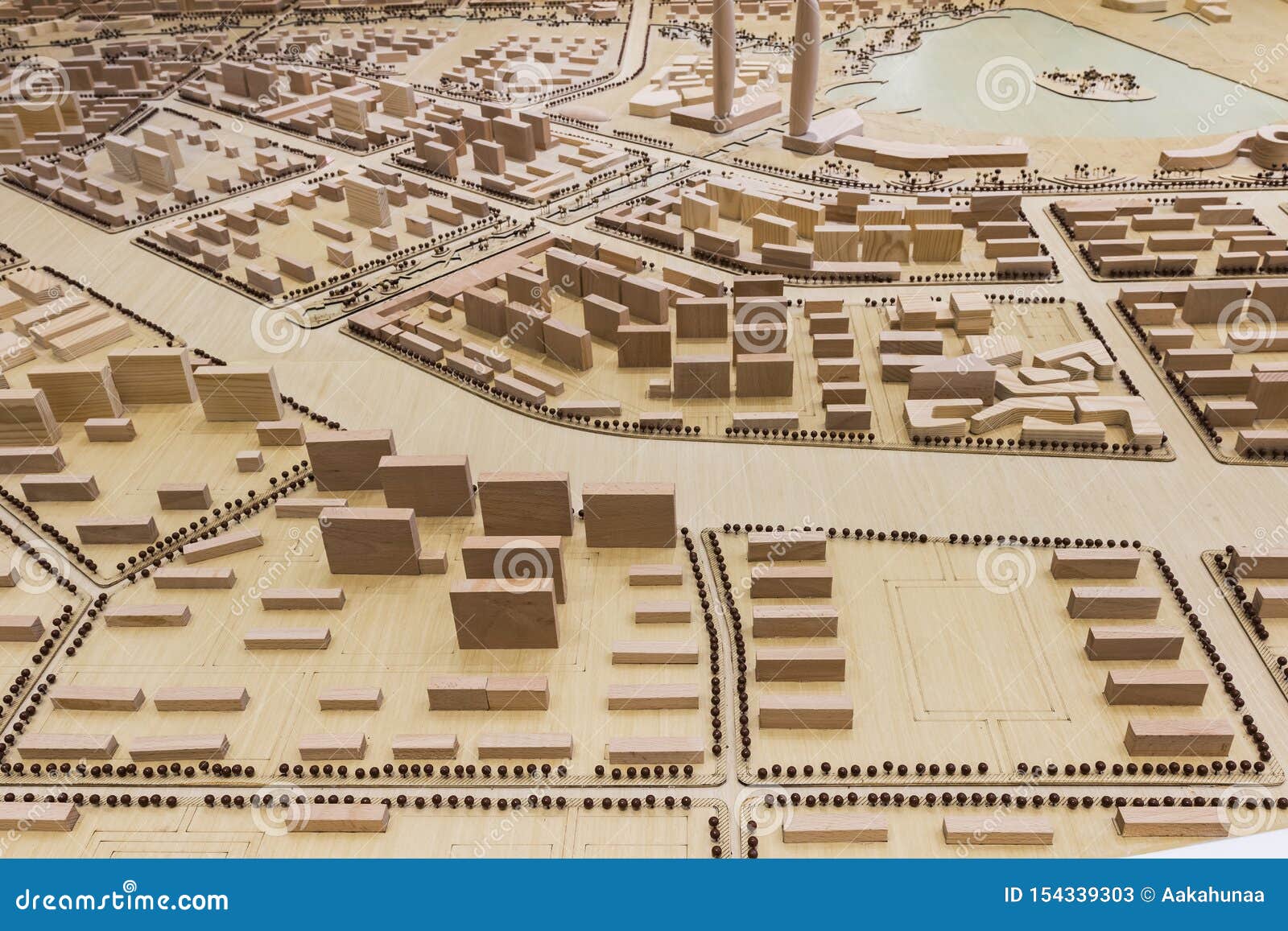 City model stock image. Image of scenery, cities, model - 154339303