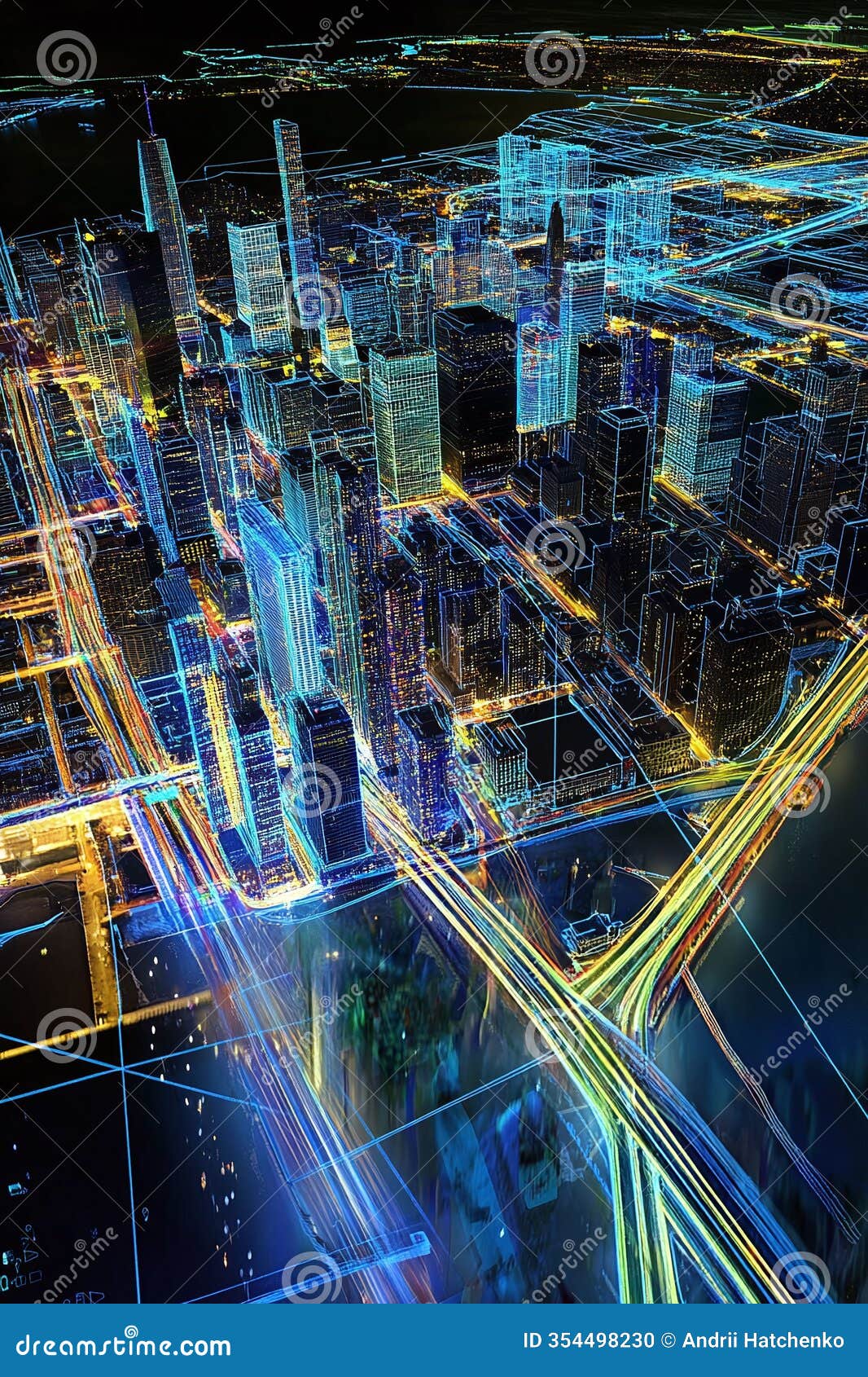 An Urban 3d Map Displaying Live Gis Data With Dynamic Network Overlays
