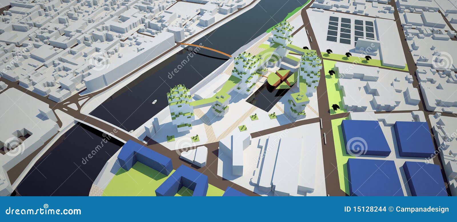 Urban Design Of Infographics Presentation Slides Template Vector ...