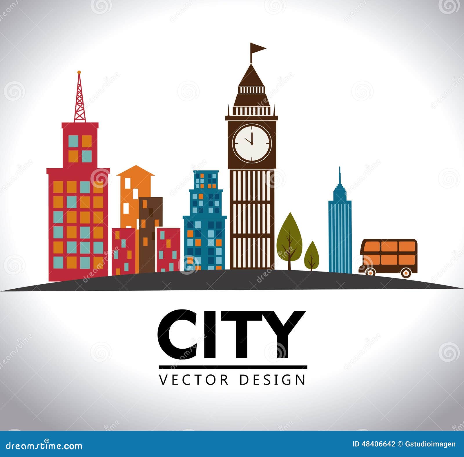 Urban Design,vector Illustration Stock Vector - Illustration of land ...