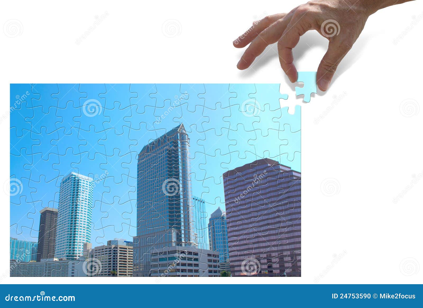 Urban Development and City Planning Concept Stock Photo - Image of ...
