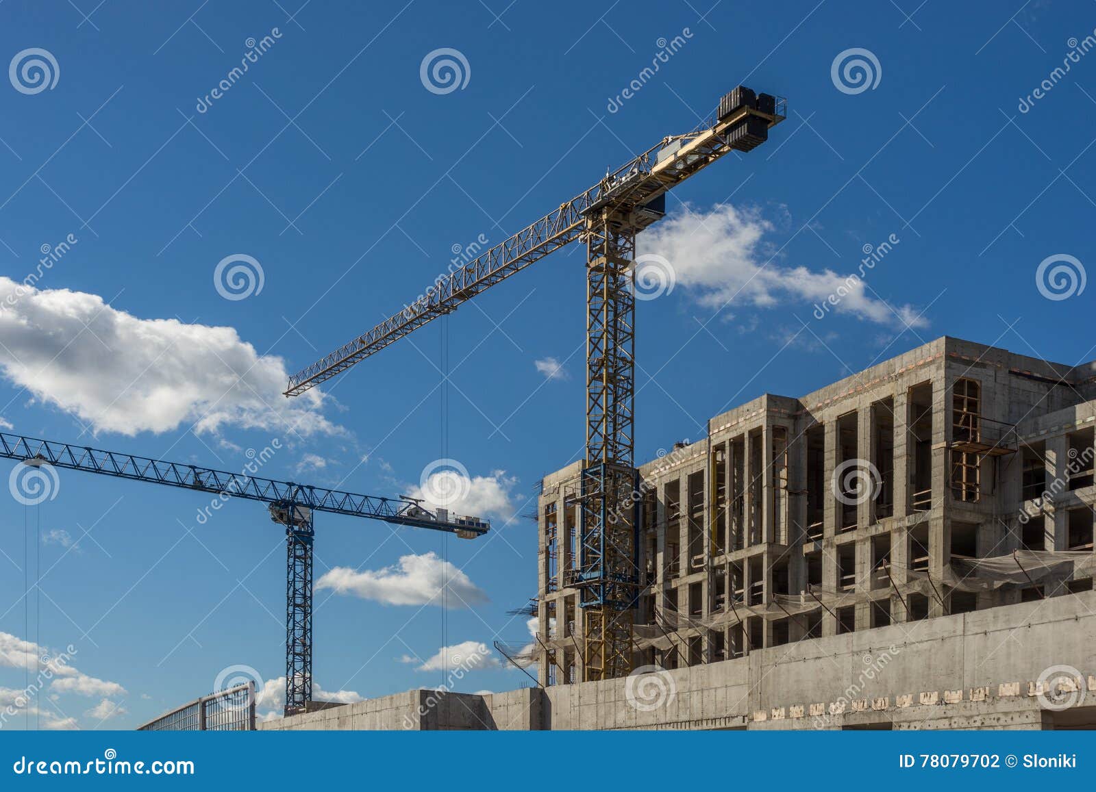 Urban Development and Construction Stock Photo - Image of engineering ...