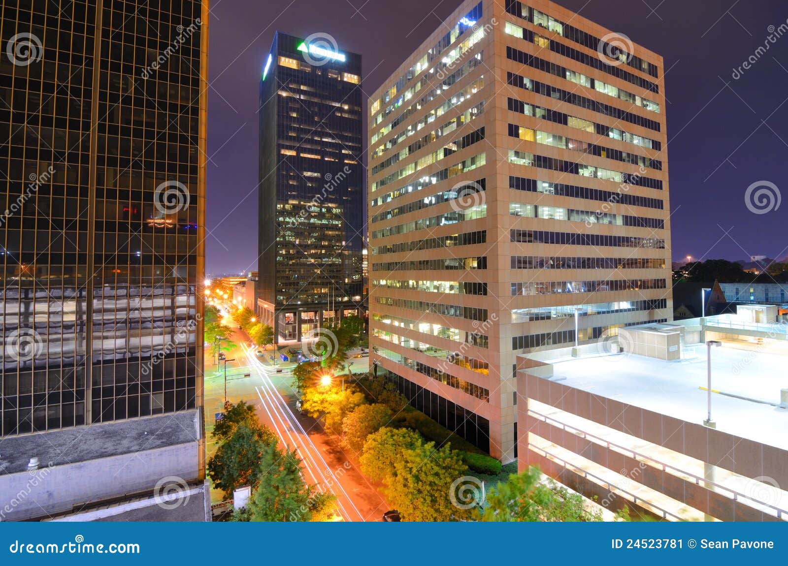 Urban Downtown of Birmingham, Alabama Stock Image - Image of cityscape ...