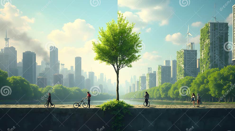 Urban Evolution stock illustration. Illustration of advancement - 357044416
