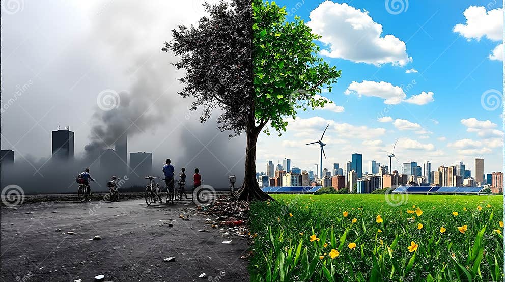 Urban Evolution stock illustration. Illustration of development - 357044447