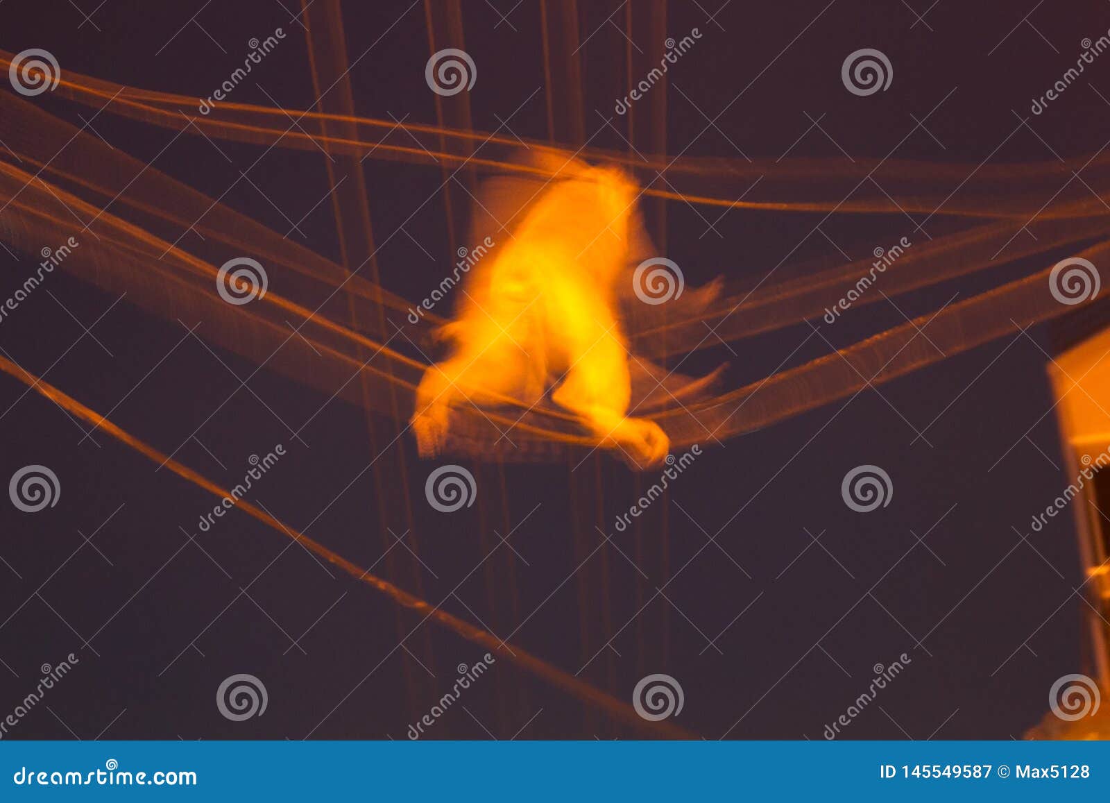 Red Demon, Devil Dancing on Wires Stock Image - Image of demon, corpse ...