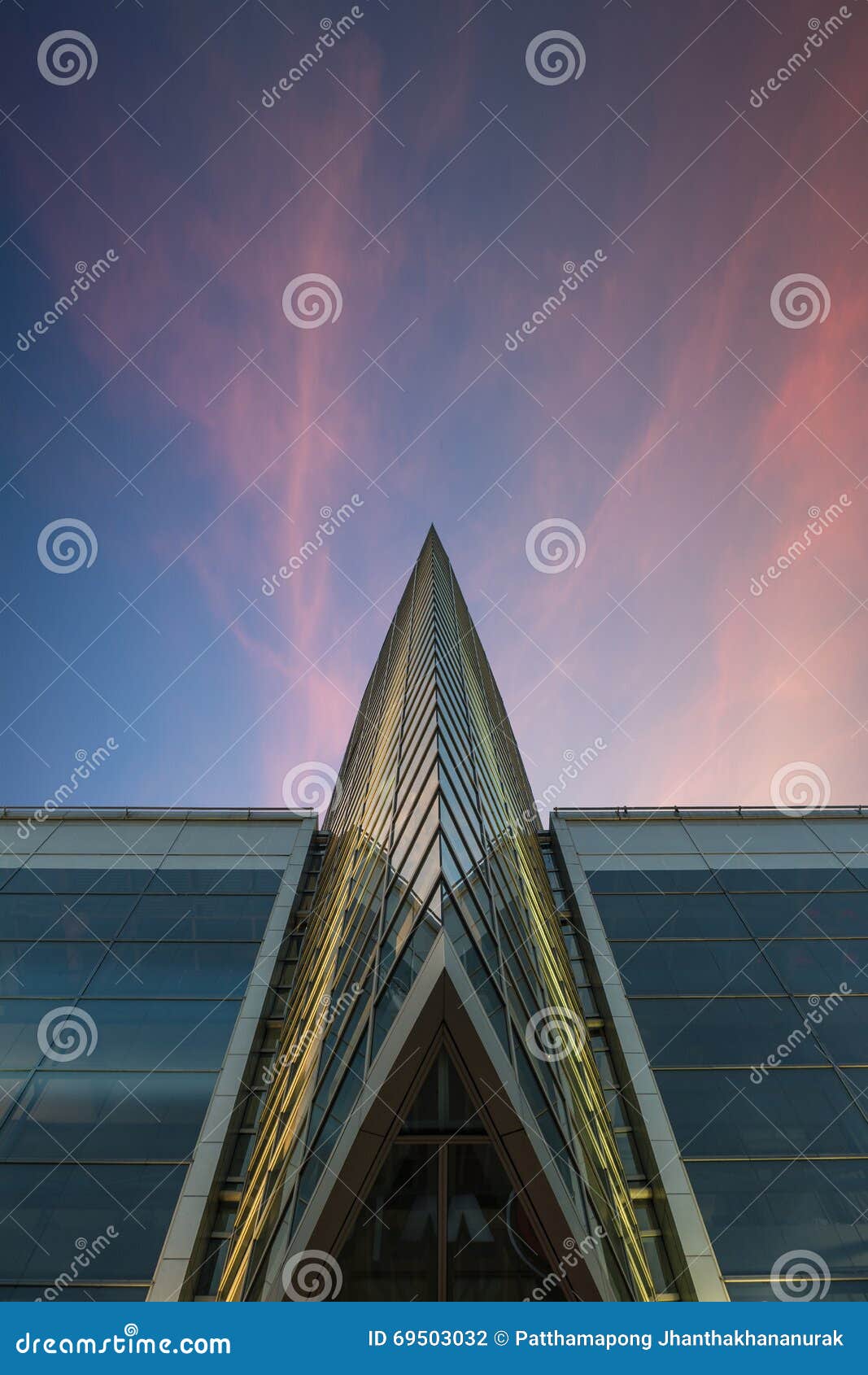 Geometry Glass Background. High-rise Housing. Modern Building Steel ...
