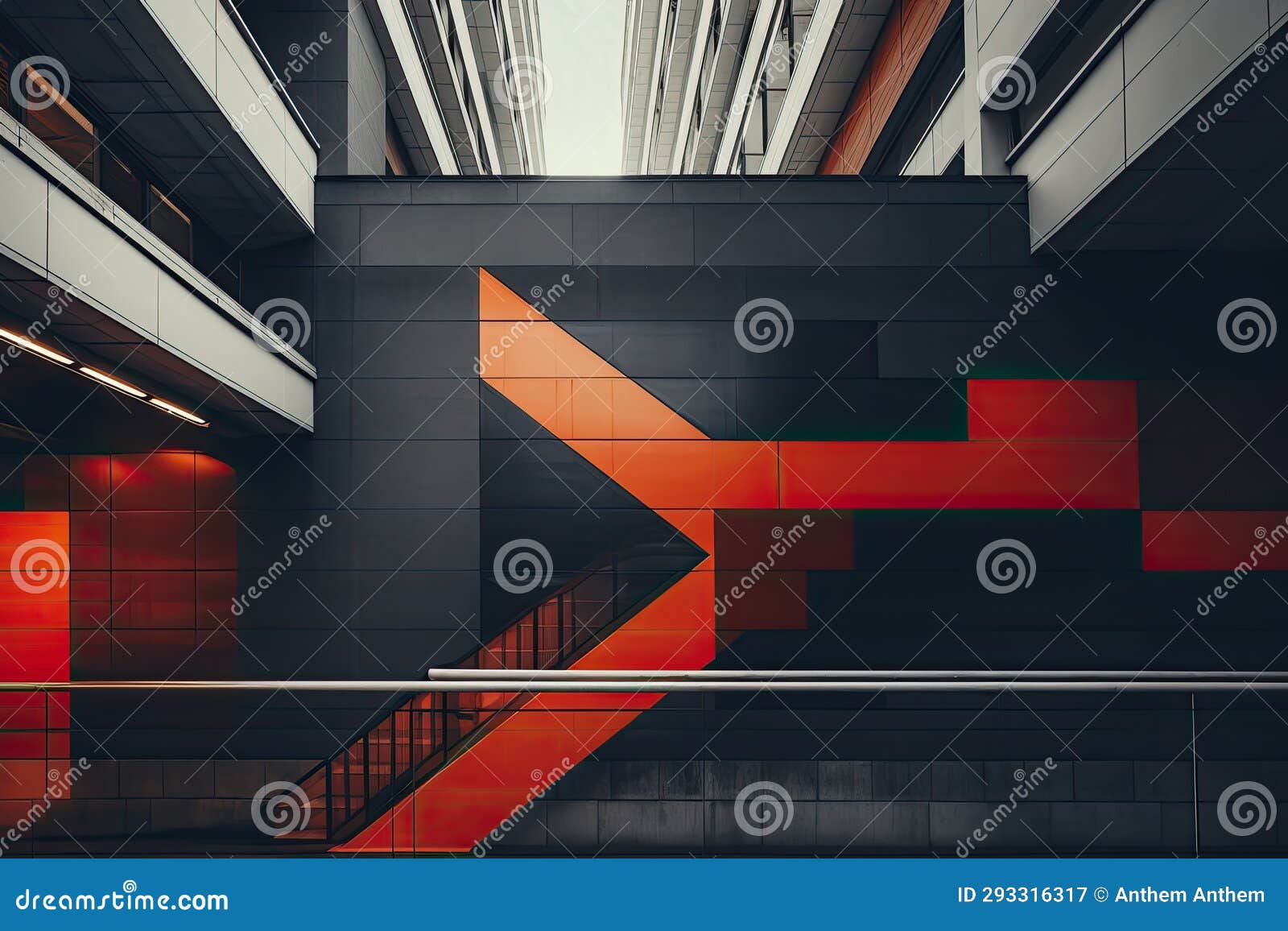 Urban Geometry. Lines and Angles of the City Stock Illustration ...