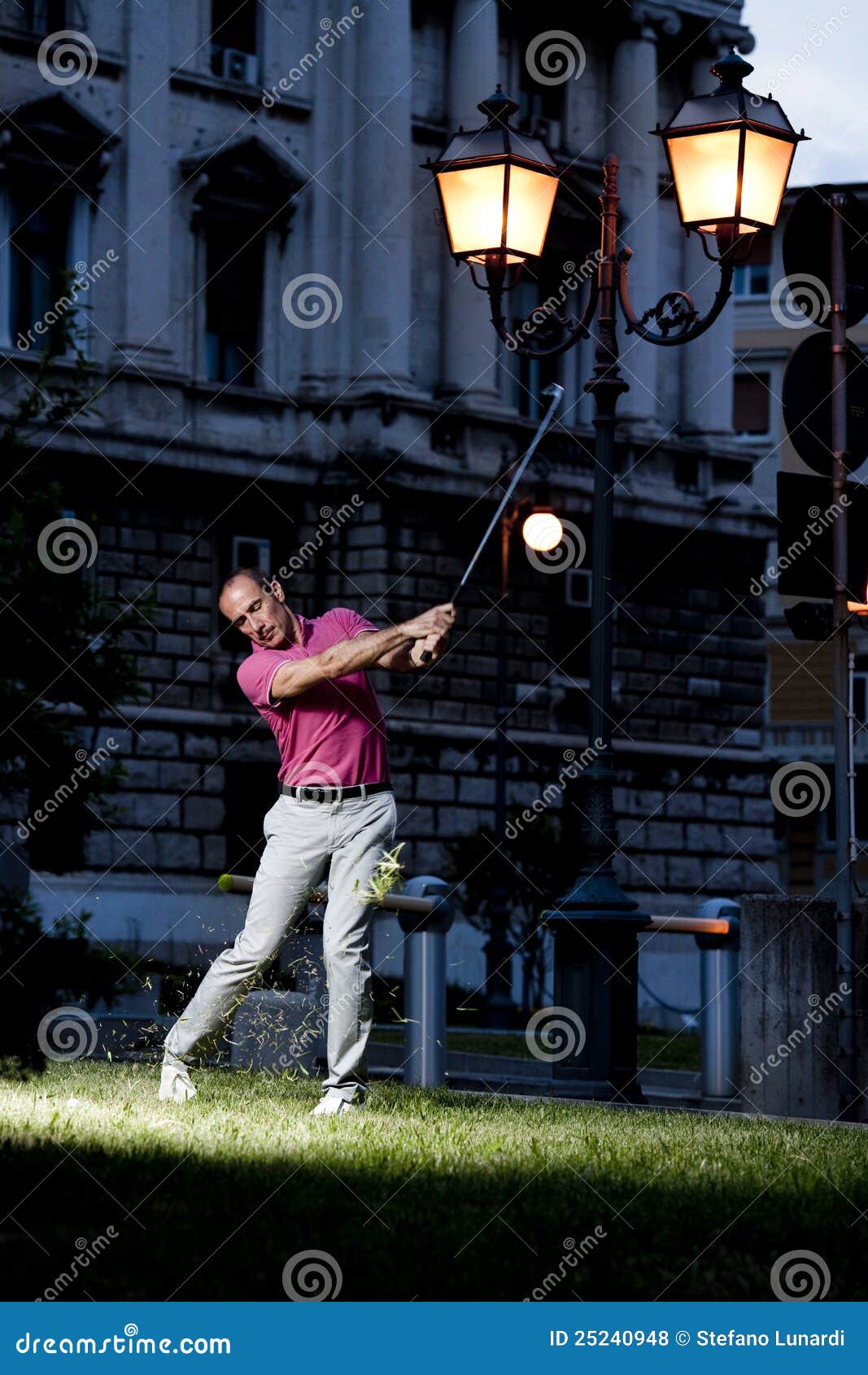 Urban golf stock photo. Image of outdoors, ball, golf - 25240948