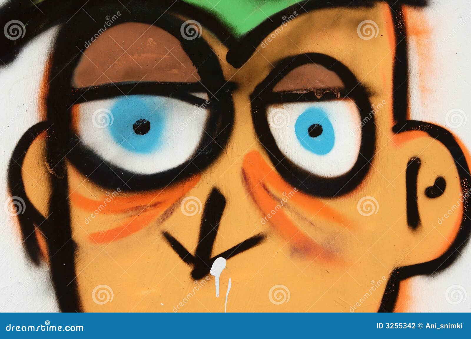 Urban Graffiti With A Piece Of Cheese With A Mouse In Banksy's Style ...