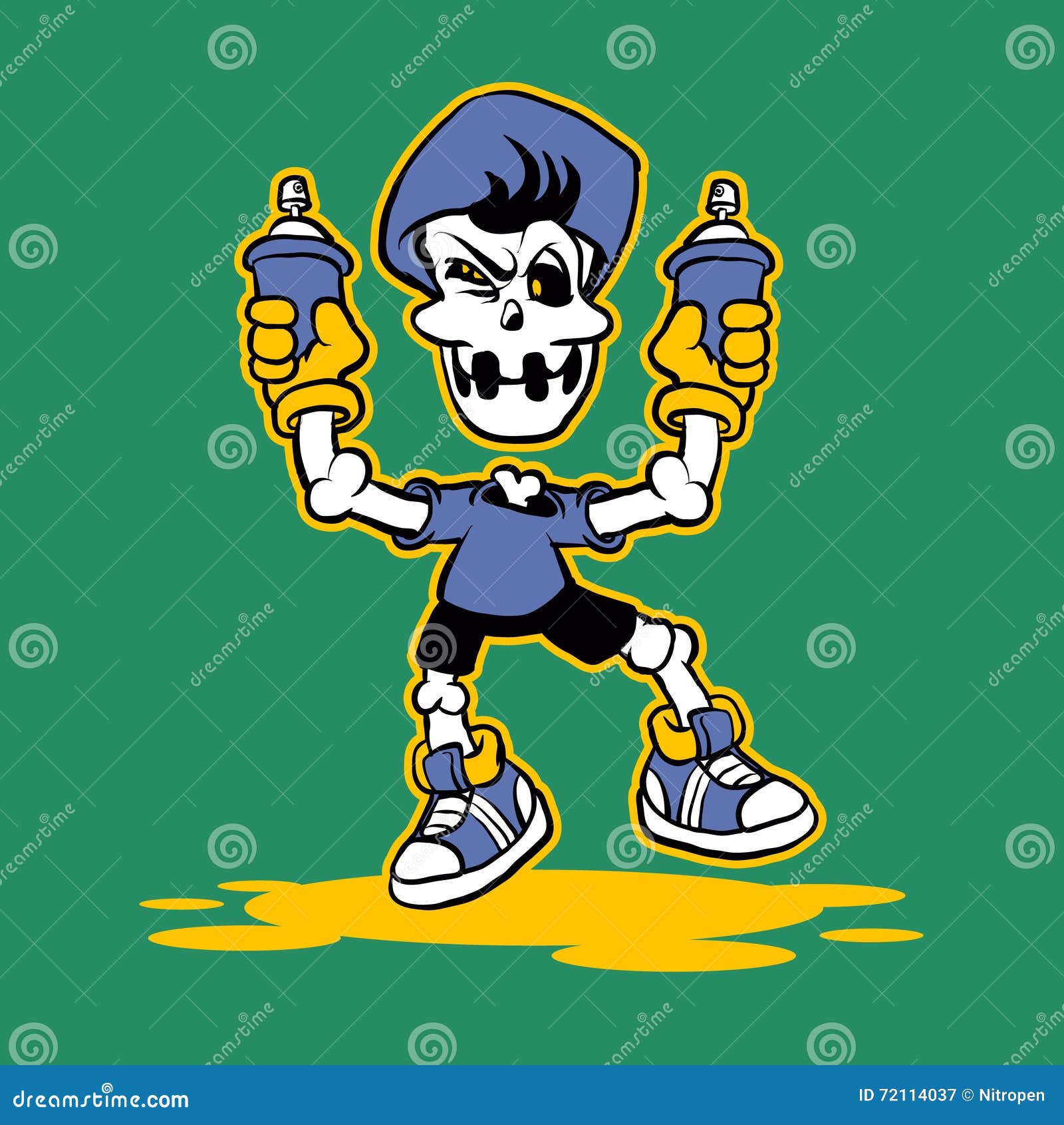 Graffiti Toxic Word Sprayed In Black Over White Cartoon Vector ...