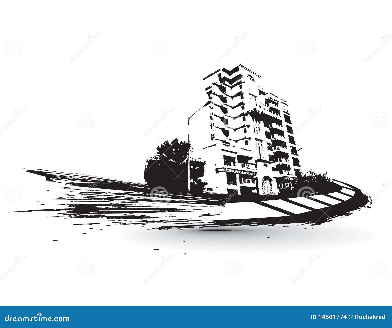 Urban grunge city stock vector. Illustration of sapce - 14501774