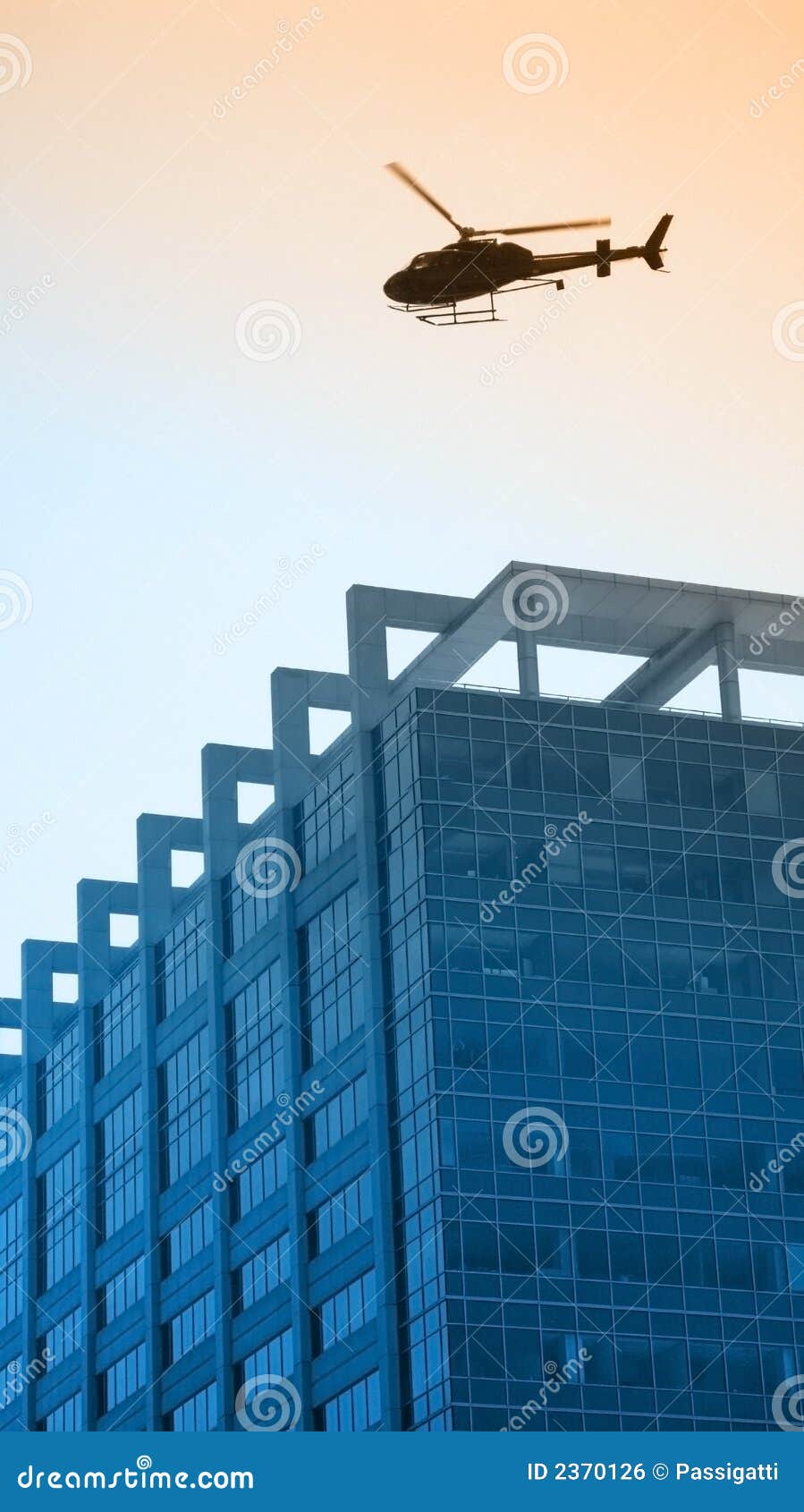 Urban Helicopter stock photo. Image of transportation - 2370126