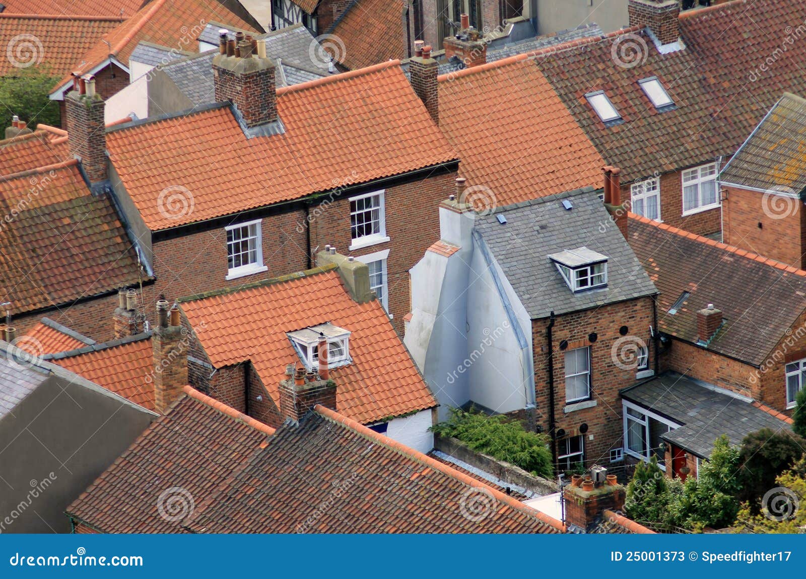 Urban houses stock image. Image of high, city, tiling - 25001373
