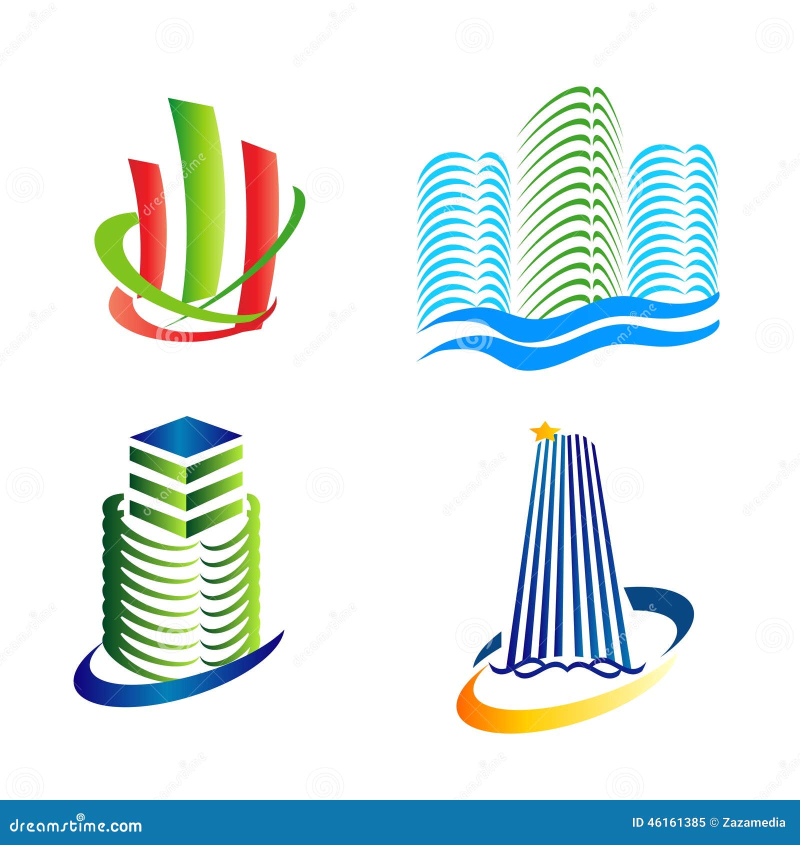 Urban icons logo stock vector. Illustration of building - 46161385
