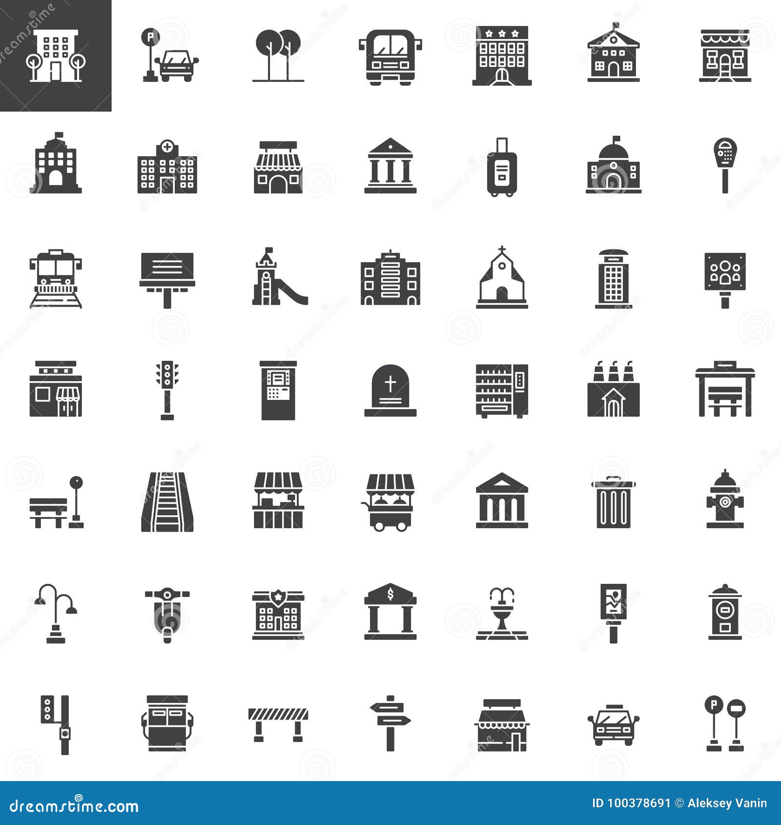 Urban Infrastructure Vector Icons Set Stock Vector - Illustration of ... Urban Infrastructure Vector Icons Set Stock Vector - Illustration of ...