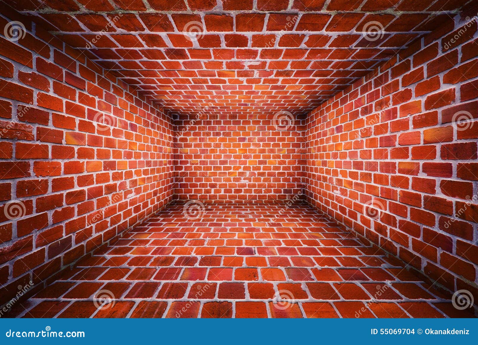 Urban Interior Brick Walls Stage Background Stock Photo - Image of ...