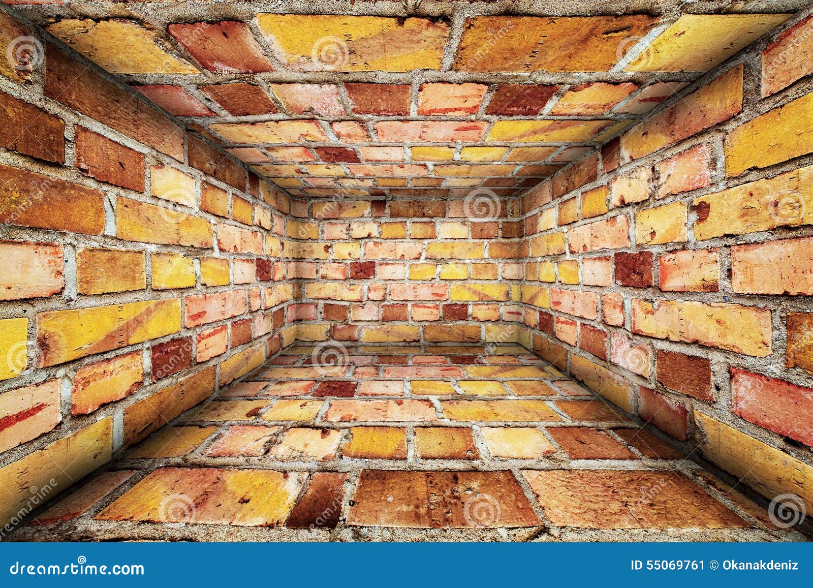 Urban Interior Brick Walls Stage Background Stock Image - Image of ...