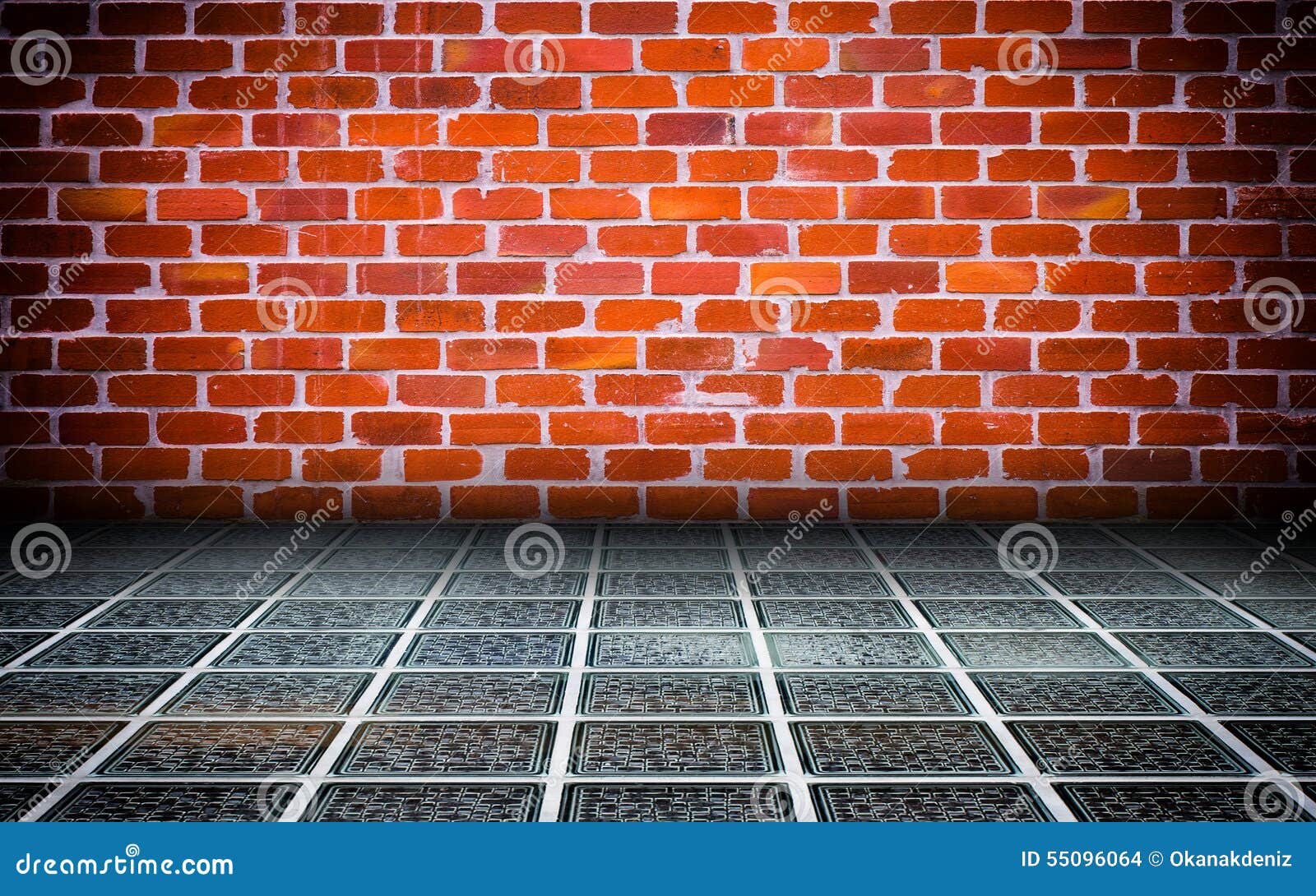 Urban Interior Brick Walls Stage Background Stock Photography ...