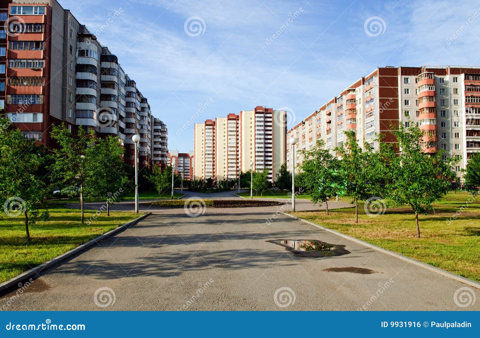 Urban landscape stock photo. Image of street, city, lease - 9931916