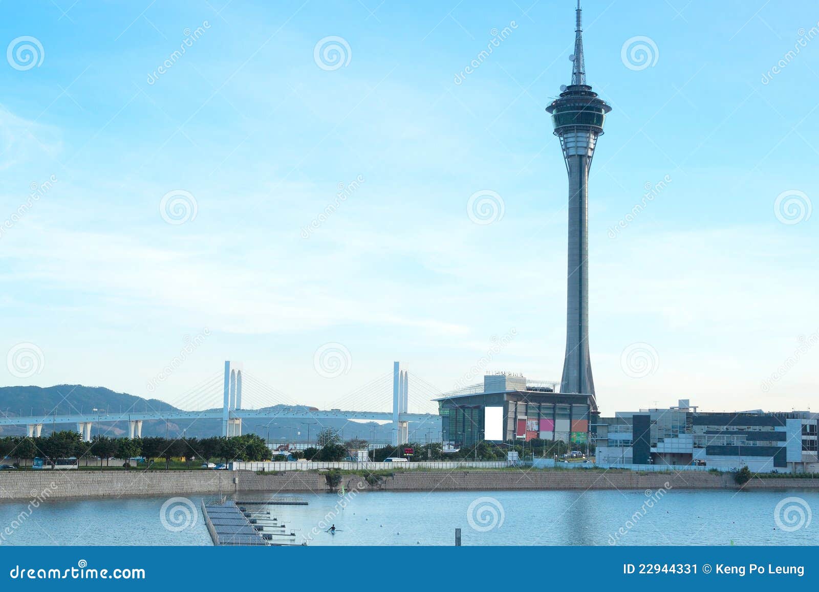 Urban landscape of Macau stock image. Image of night - 22944331
