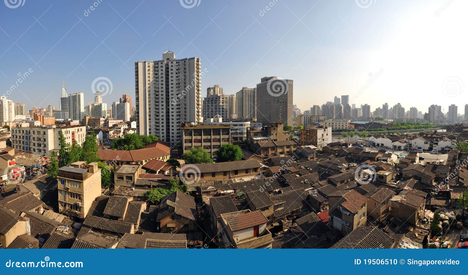 Urban Landscape of Shanghai, China Editorial Image - Image of landscape ...