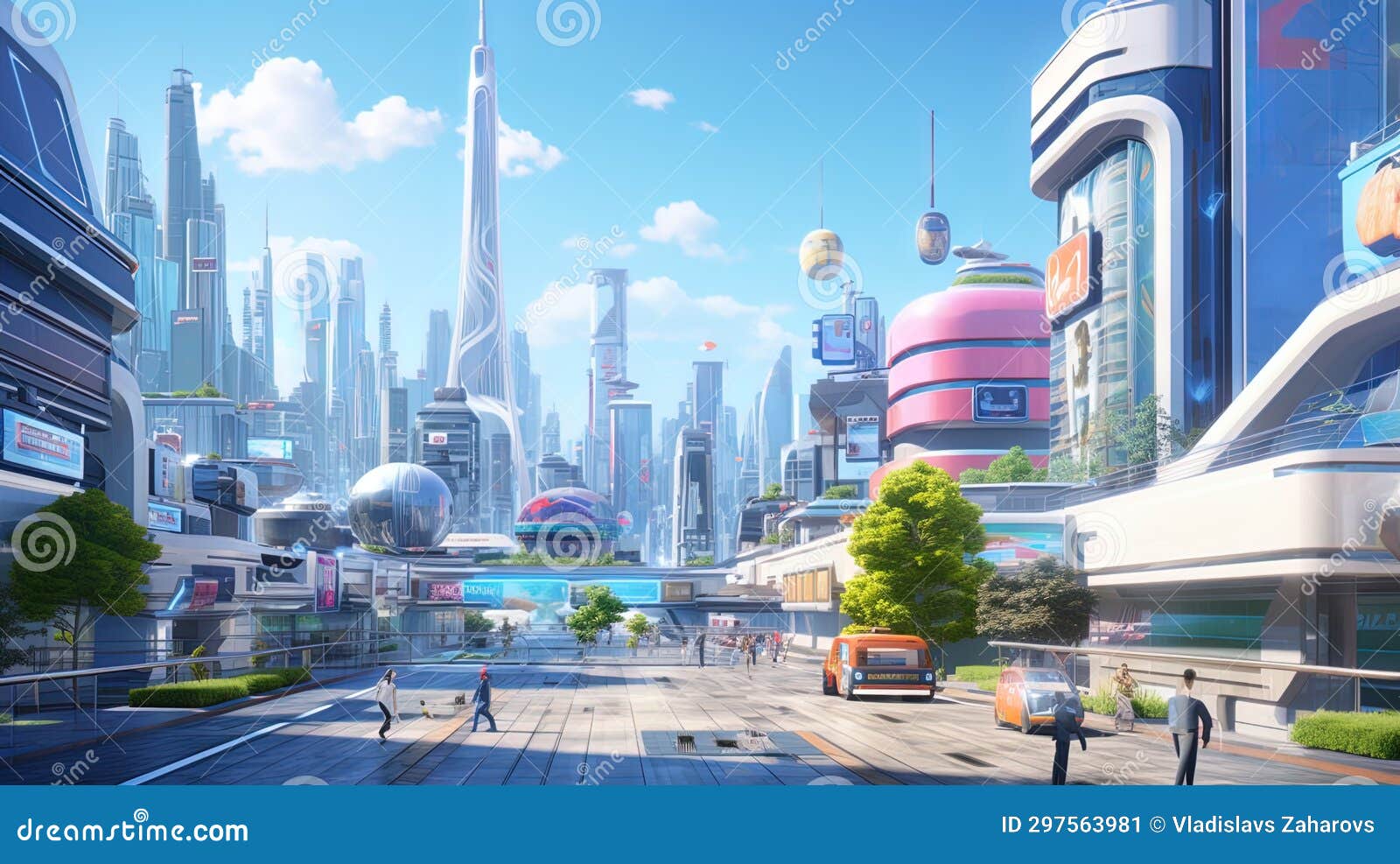 Urban Life Transformed in Background S Visualization, Integrating ...