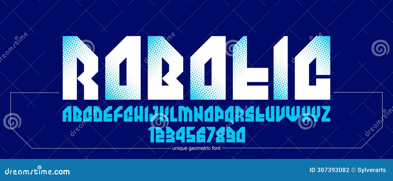 Urban Massive Geometric Font for Logos and Emblems, Minimal Strong ...