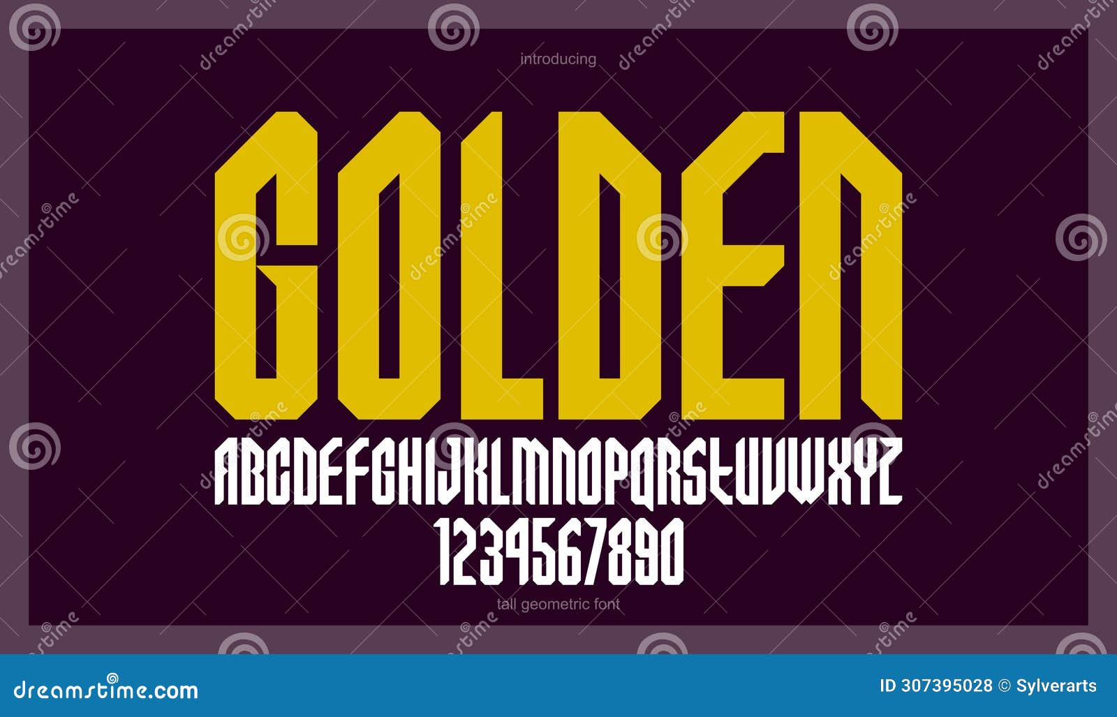 Urban Massive Tall Geometric Font for Logos and Emblems, Condensed ...