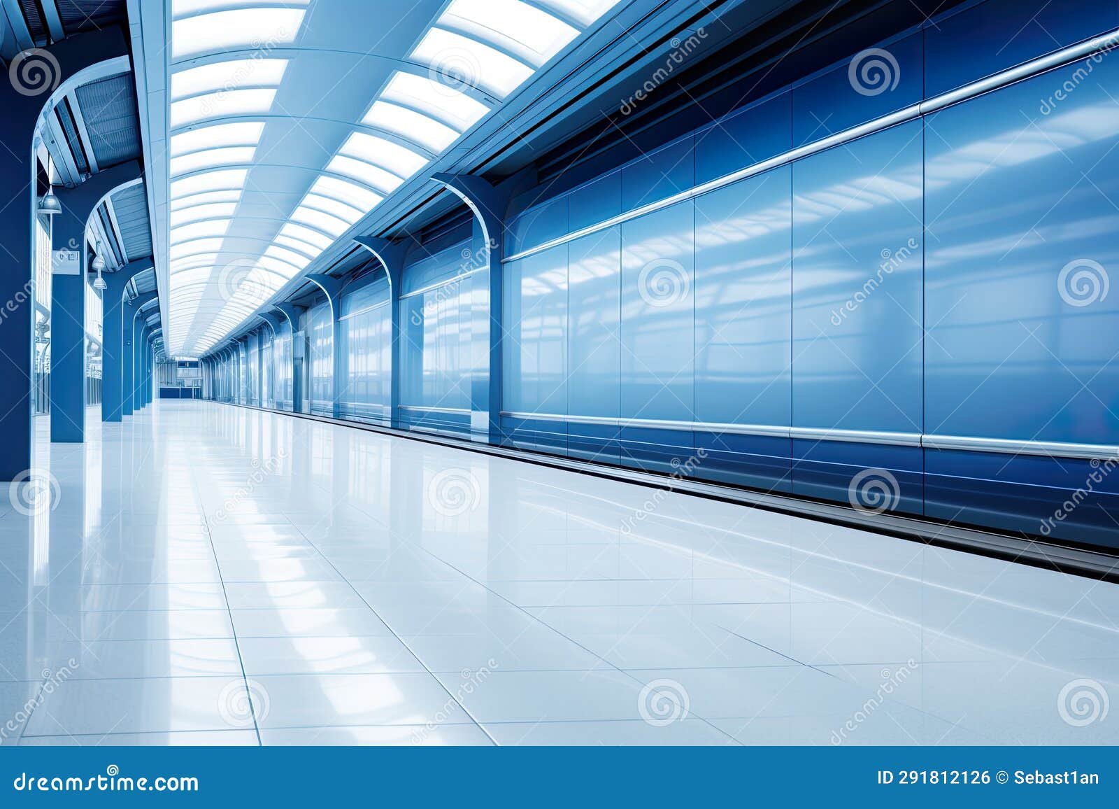 Urban Mobility and Efficiency with this Wide Shot of a Train Station ...