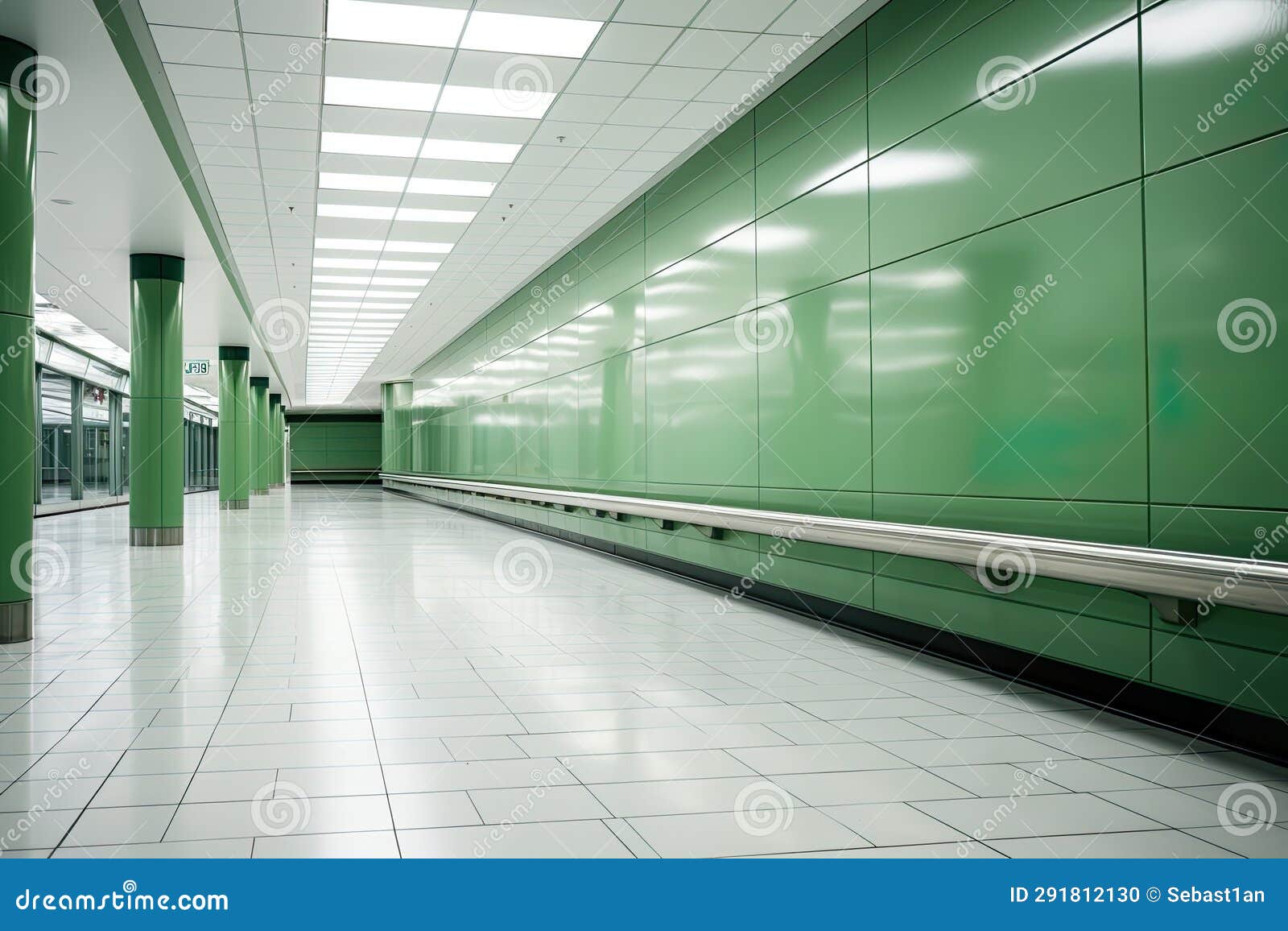 Urban Mobility and Efficiency with this Wide Shot of a Train Station ...