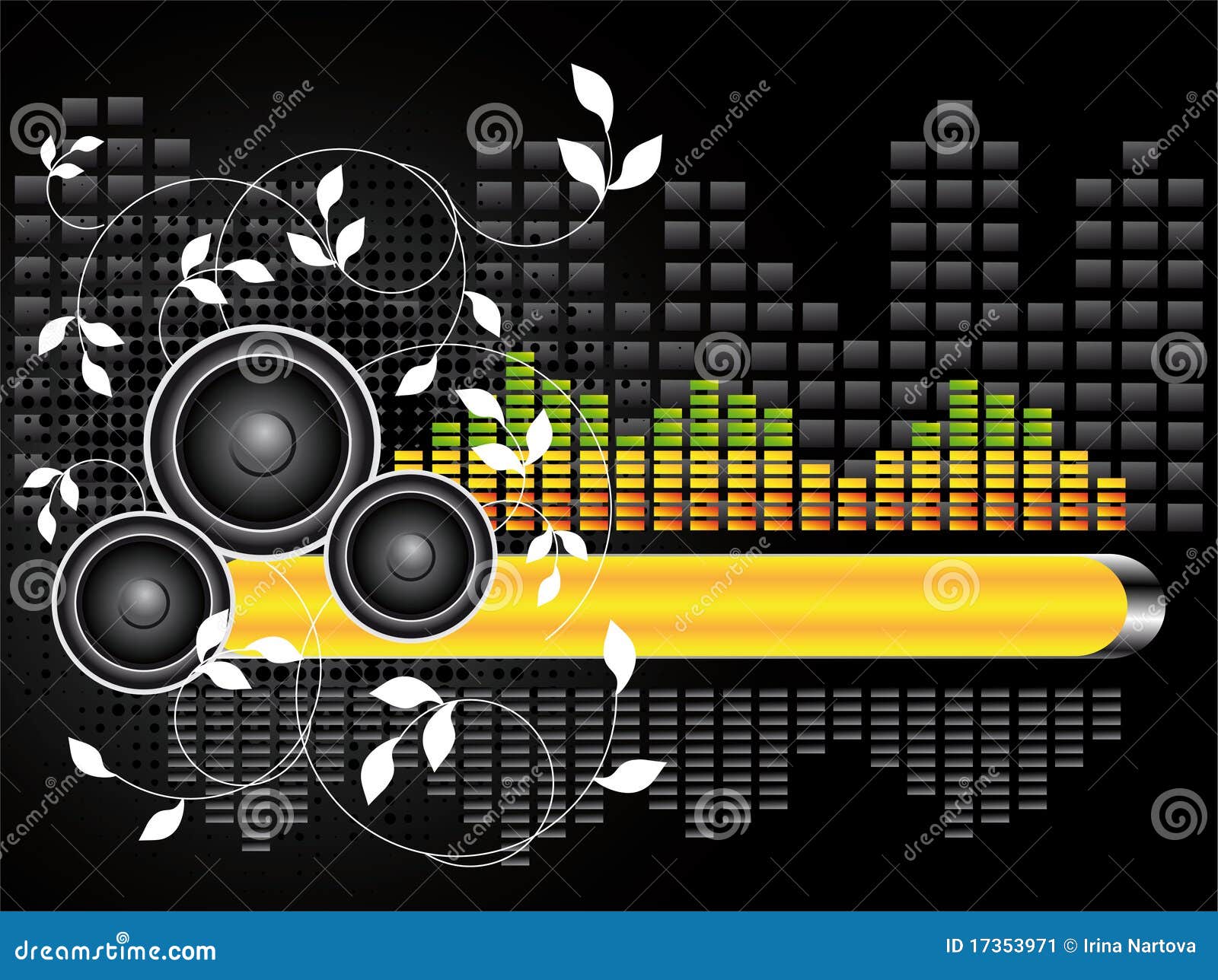 Urban Music Background stock vector. Illustration of entertainment ...
