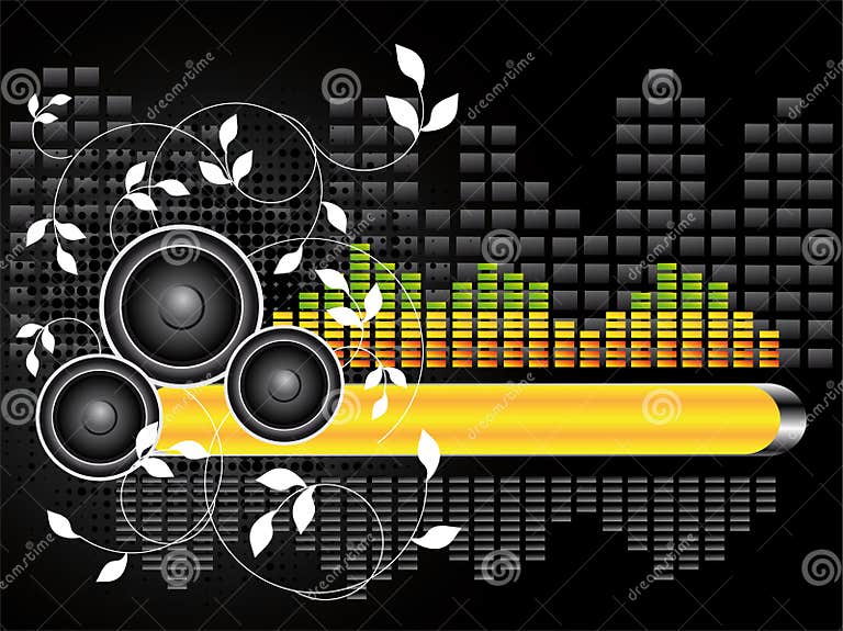 Urban Music Background stock vector. Illustration of entertainment ...