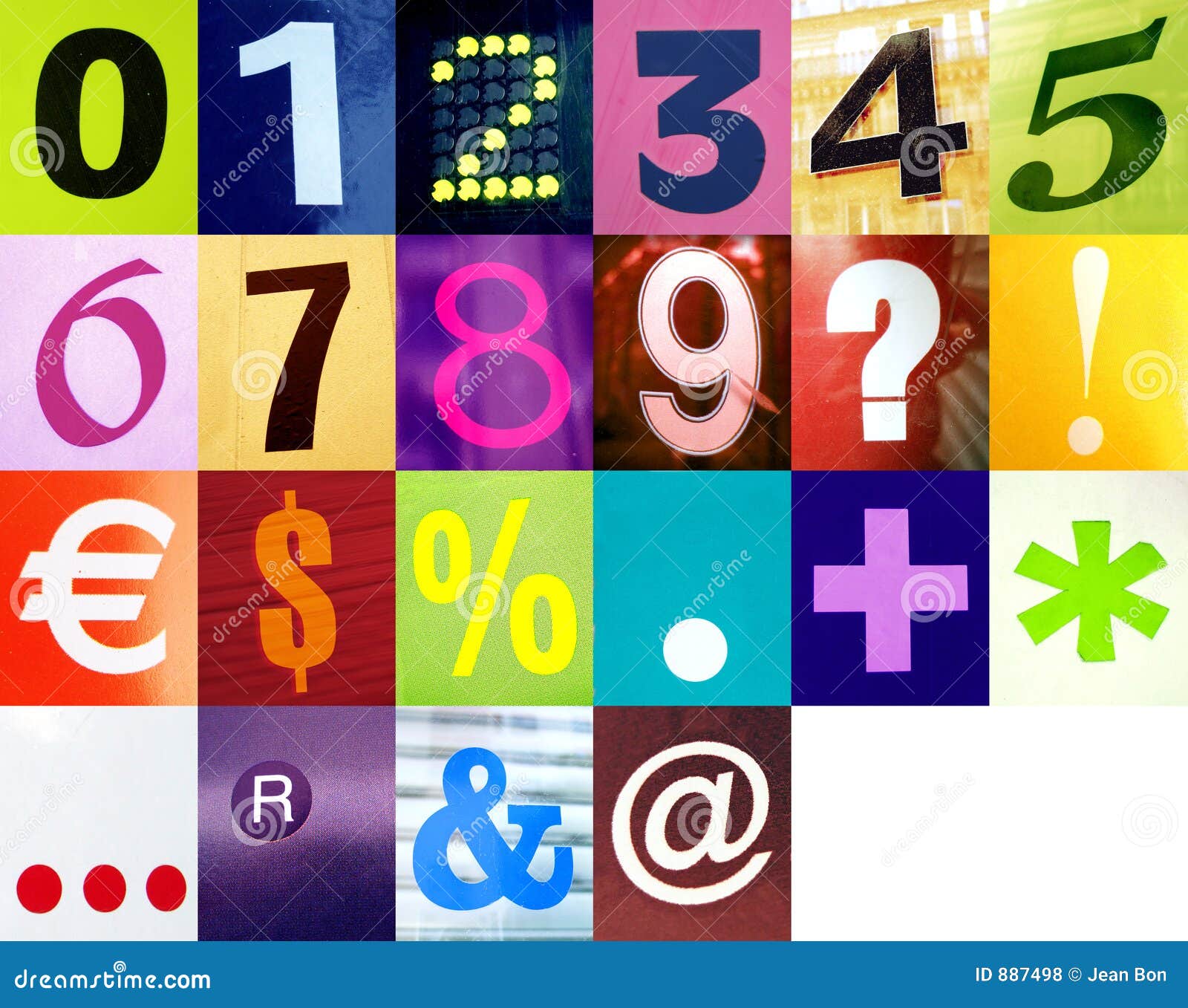 Urban Numbers stock photo. Image of learn, serie, shot - 887498