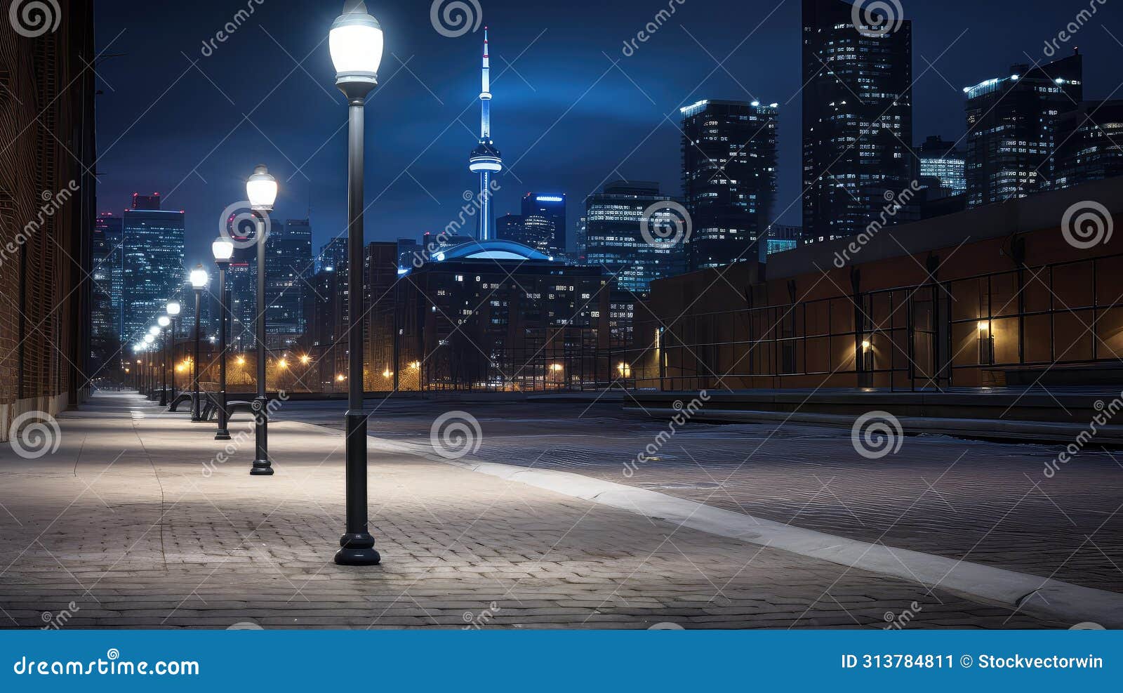 Beam Pathway Light Stock Illustration | CartoonDealer.com #313797736