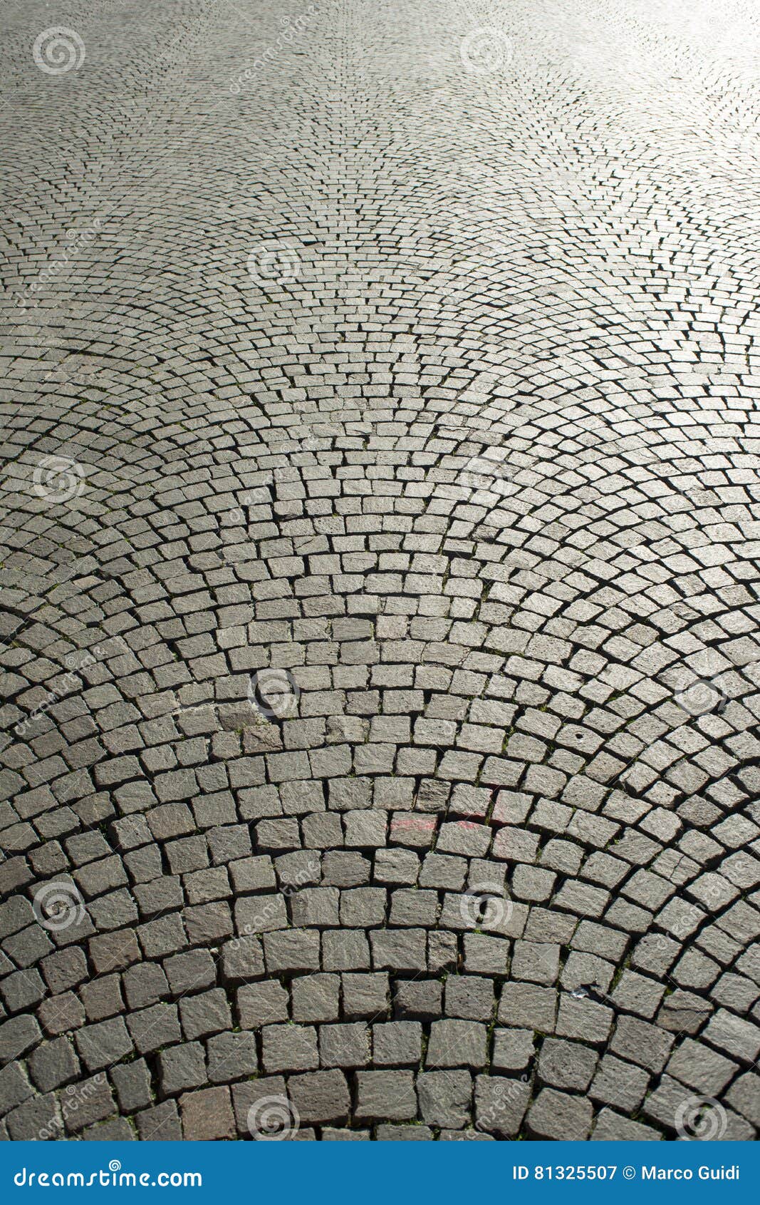 Urban paving cobblestones stock image. Image of surface - 81325507