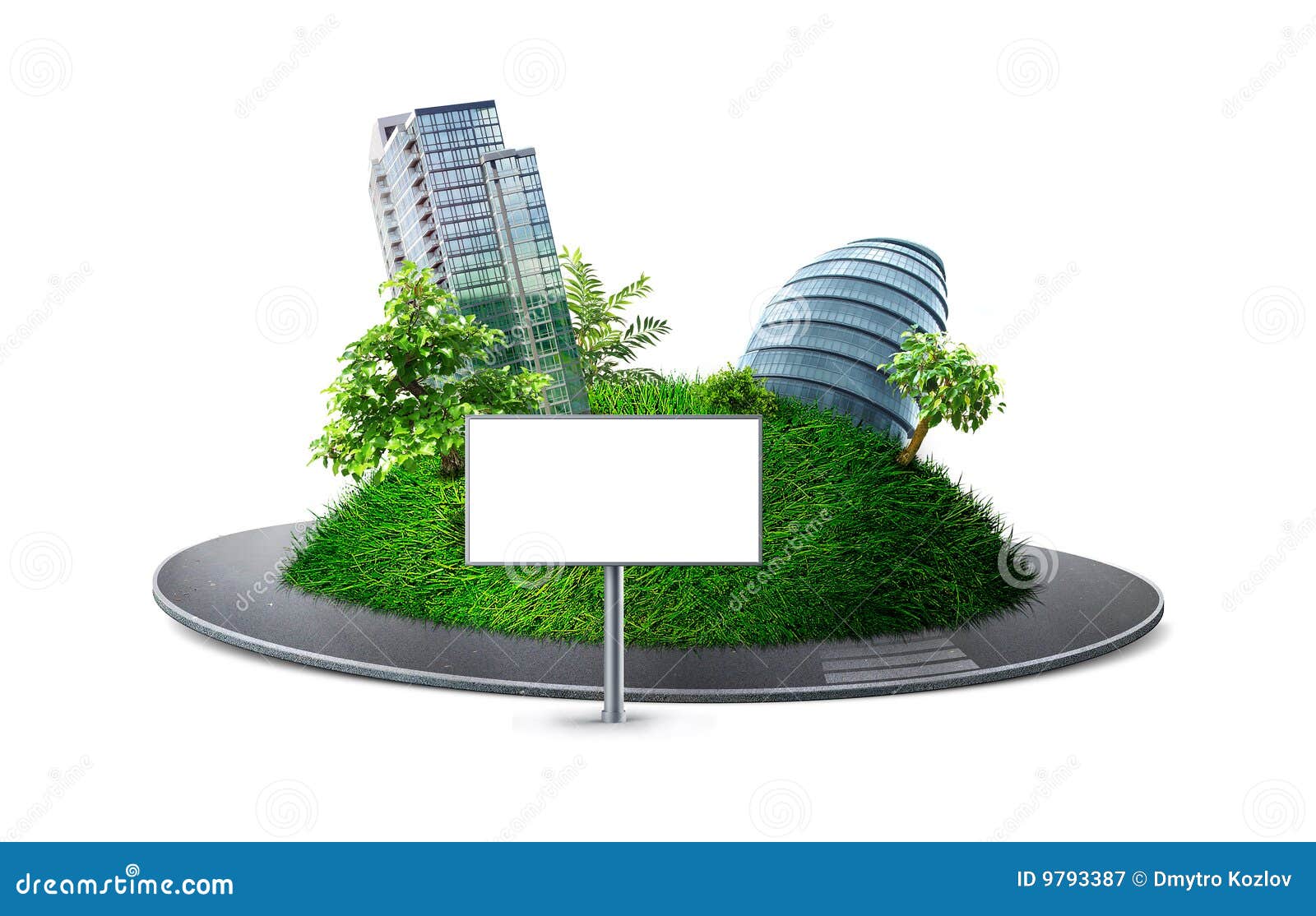 Urban Planet Earth Over Population Vector Illustration | CartoonDealer ...