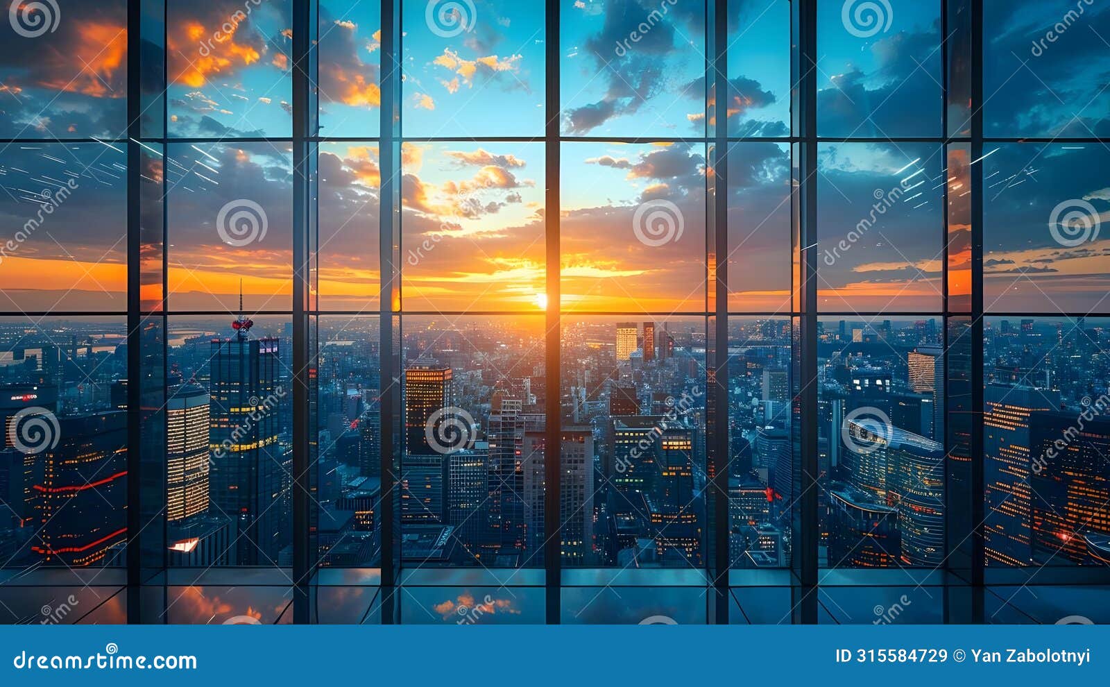 Urban Planners Observe City Development from Elevated Perspective ...