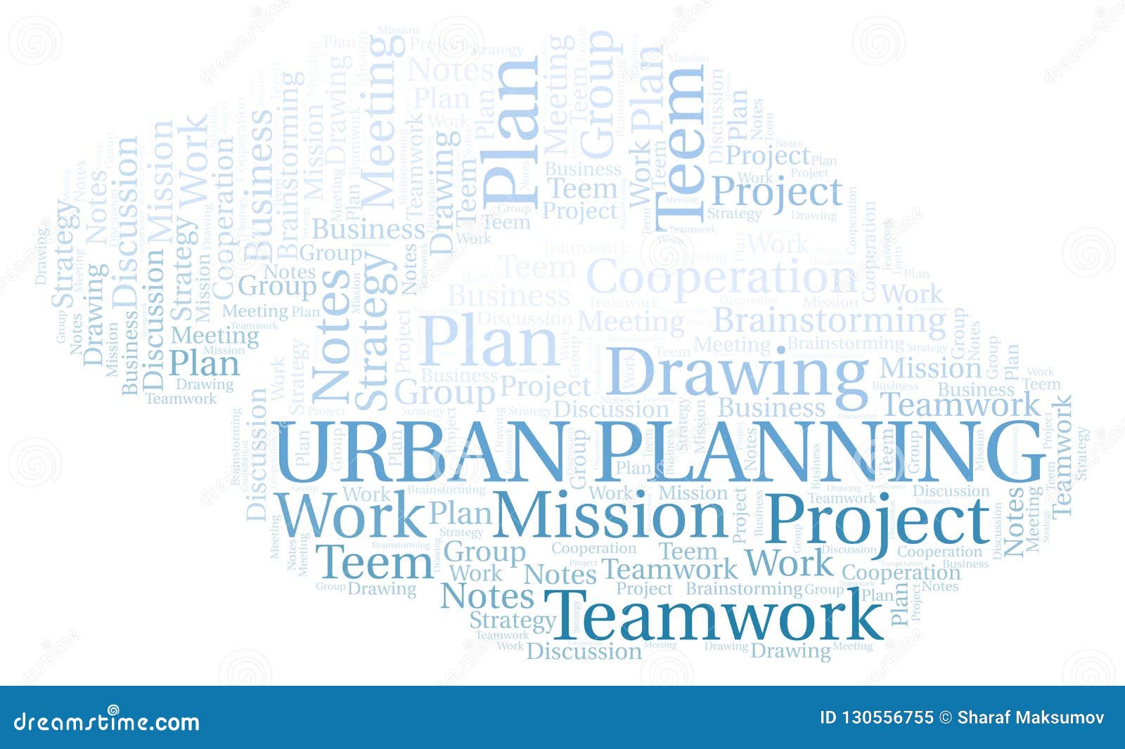 Urban Planning word cloud. stock illustration. Illustration of ...