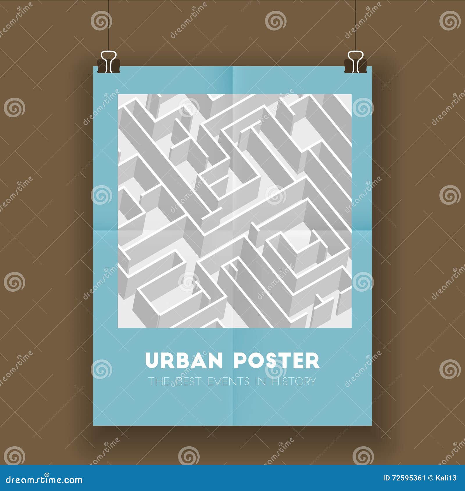 Urban poster stock vector. Illustration of hipster, template - 72595361