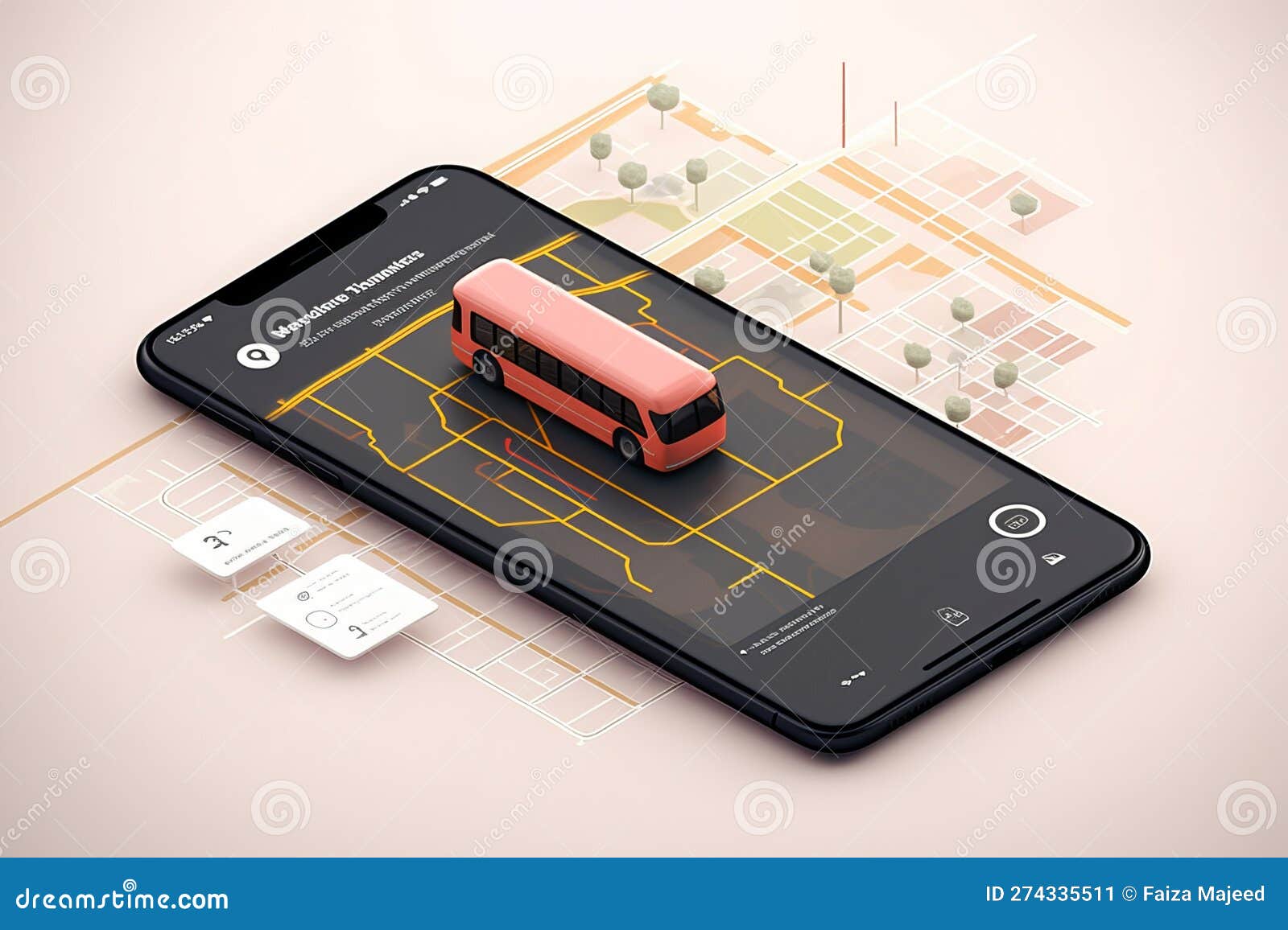 Urban Public Transport Traffic Tracking Application, Generative AI ...