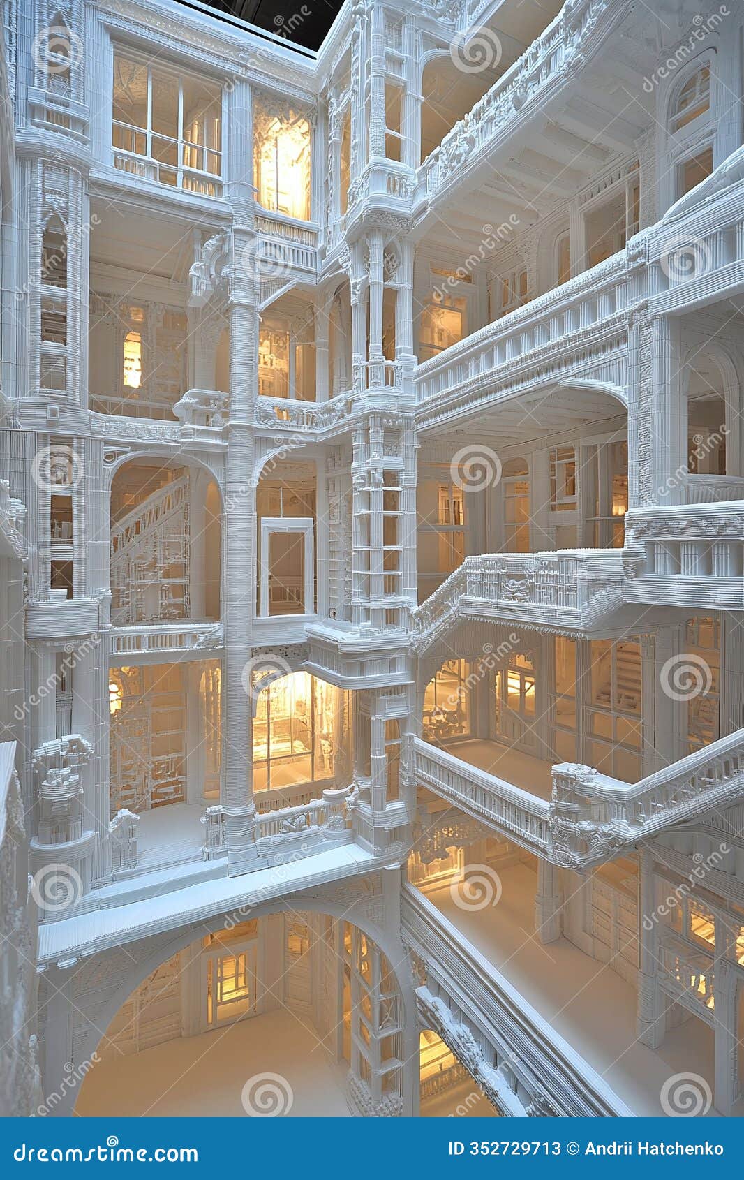 3d Printed Modular Underwater Habitats Connected Together Stock ...