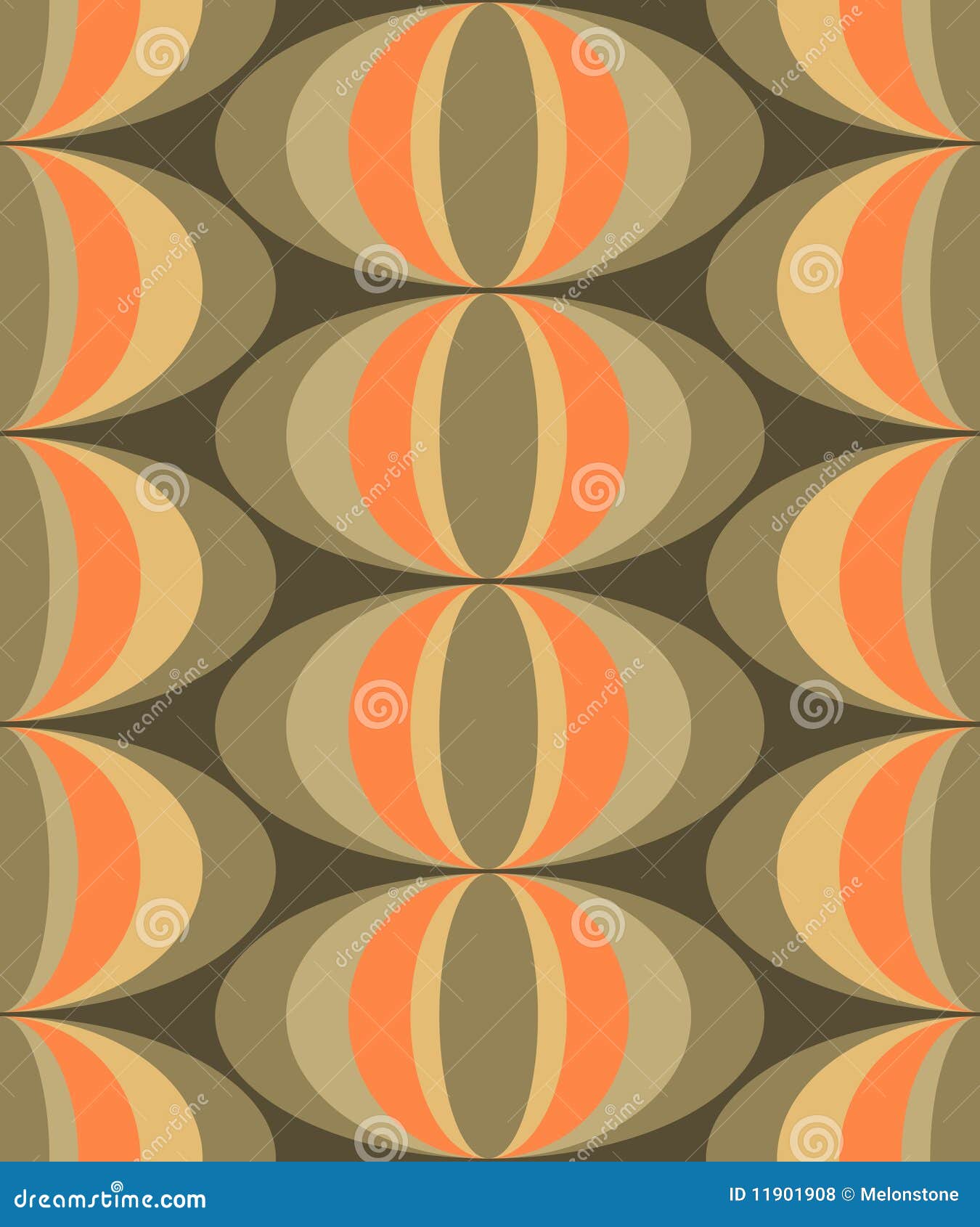 Urban retro chic design stock illustration. Illustration of orange ...