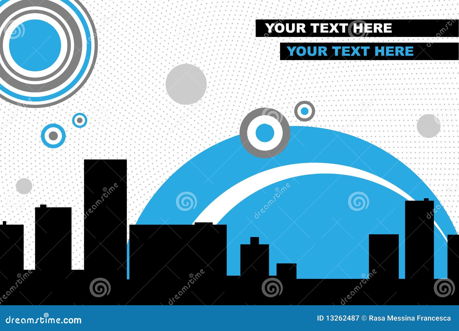 Urban retro design stock vector. Illustration of city - 13262487