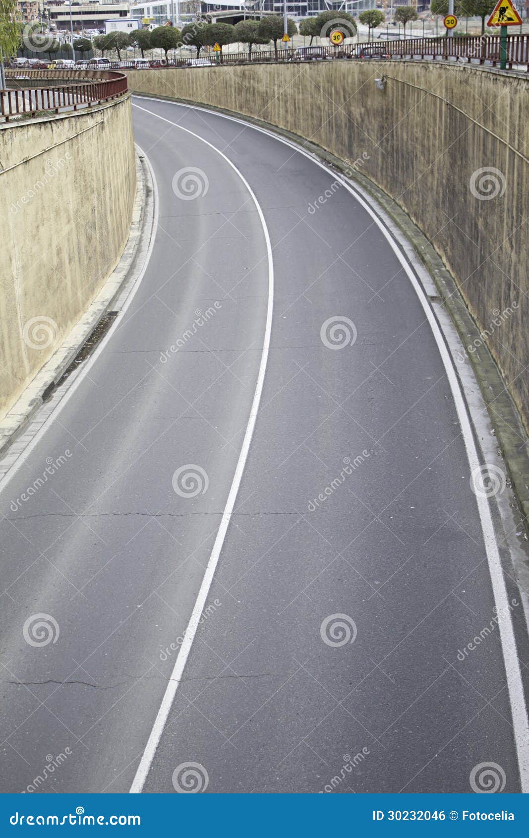 Urban road stock photo. Image of empty, concept, asphalt - 30232046