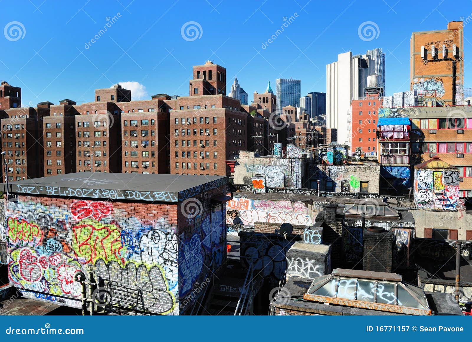 Urban Rooftops stock image. Image of rooftop, buildings - 16771157