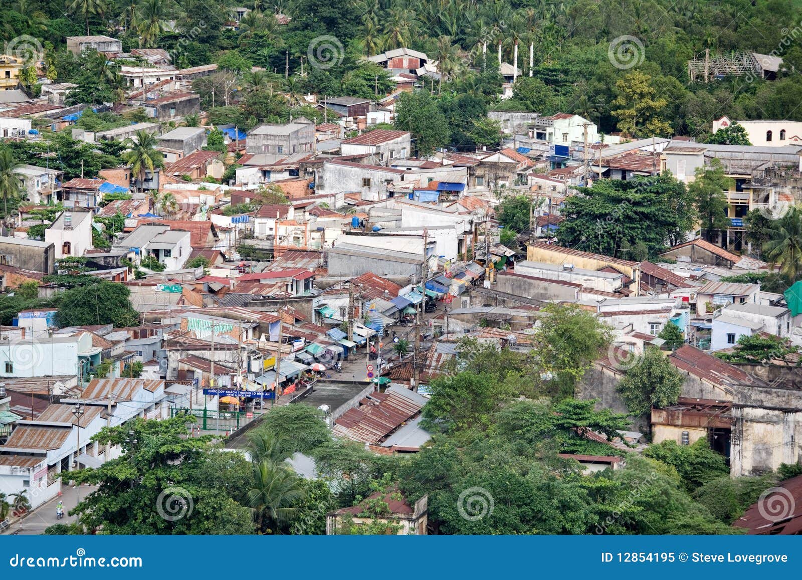 Urban Saigon stock image. Image of urban, crowded, saigon - 12854195