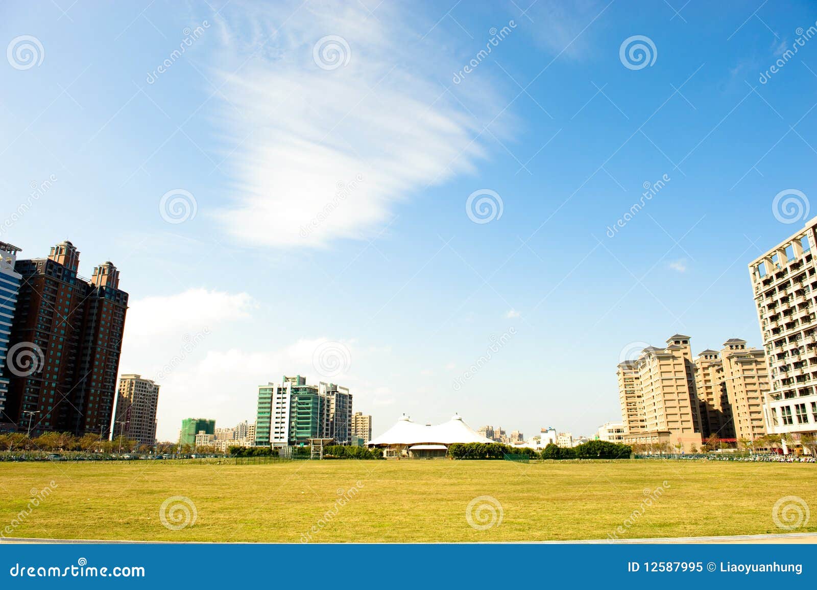 Urban scene stock image. Image of construct, bright, building - 12587995