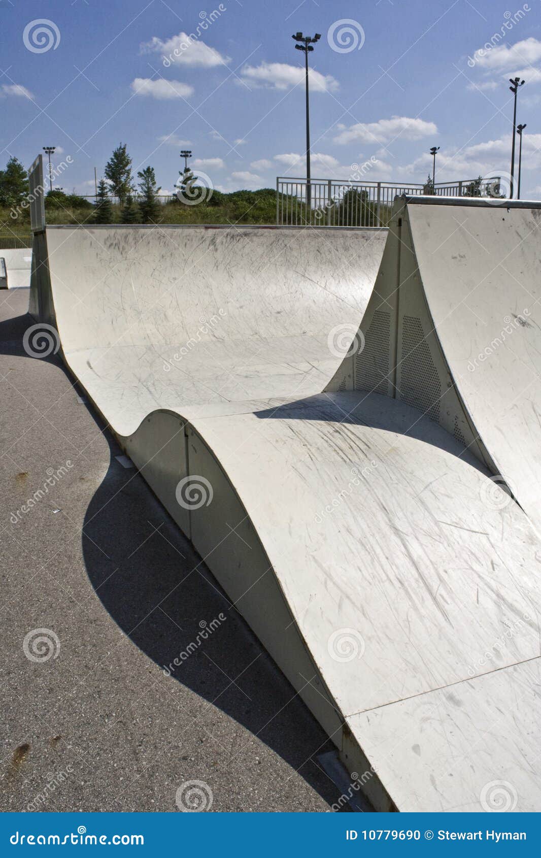Urban Skate Park Ramps Stock Photo | CartoonDealer.com #10779690